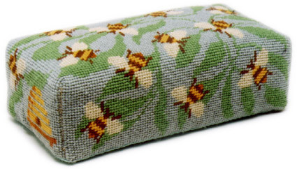 Bees Needlepoint Doorstop Kit | Lenham Needlecraft