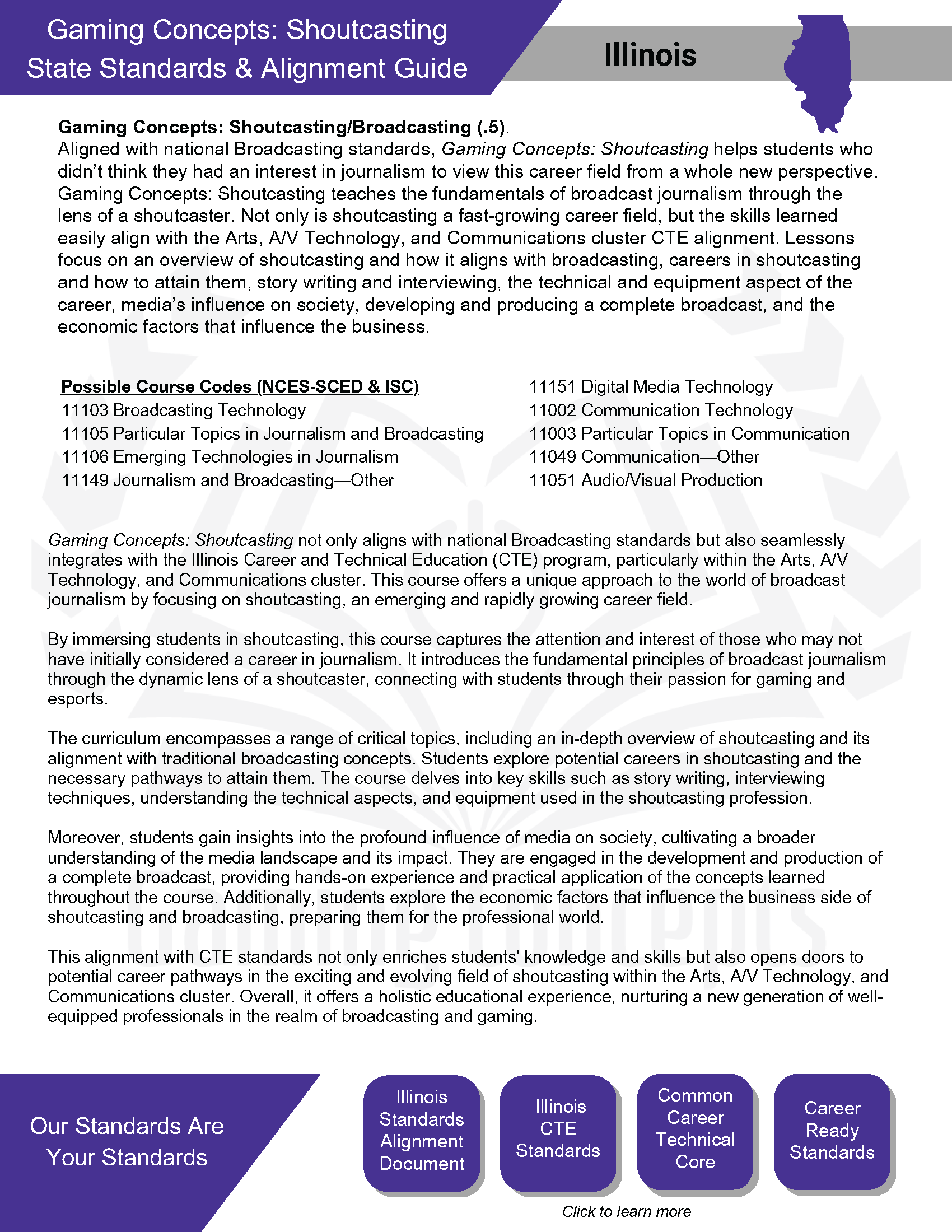 Shoutcasting Illinois | Gaming Concepts