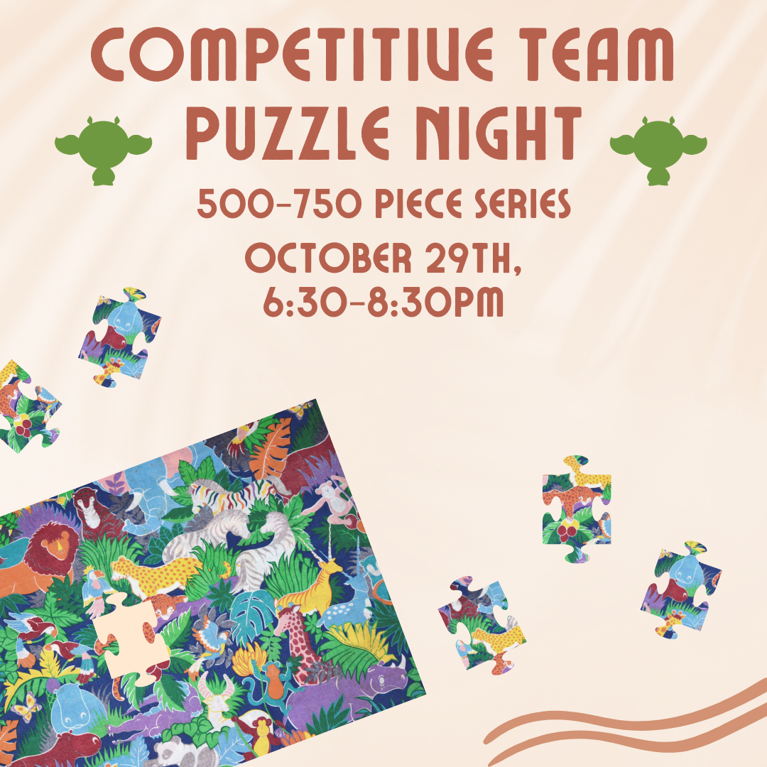 Competitive Team Puzzle Night - 500-750 Pieces | Goblets & Goblins