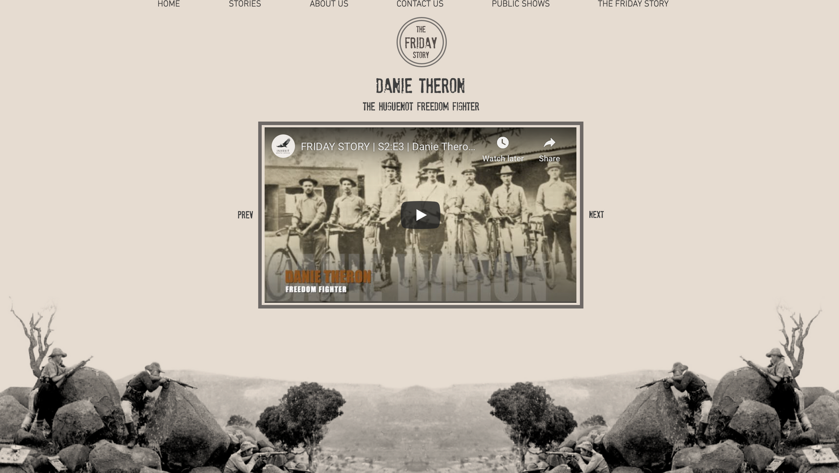 Danie Theron | Inherit South Africa