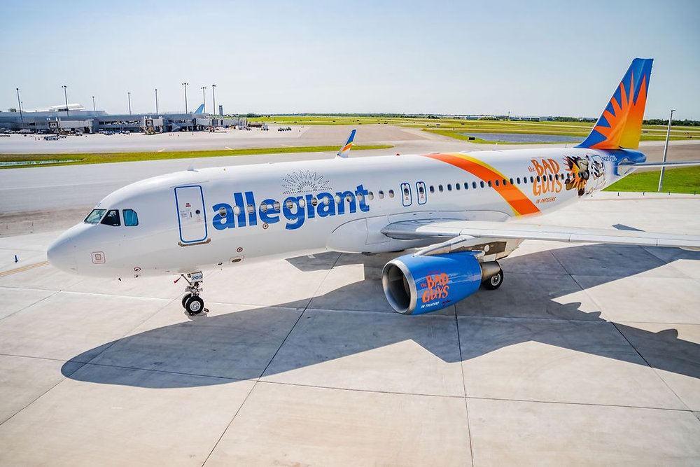 Allegiant Air Unveils New Livery Featuring Characters From New ...