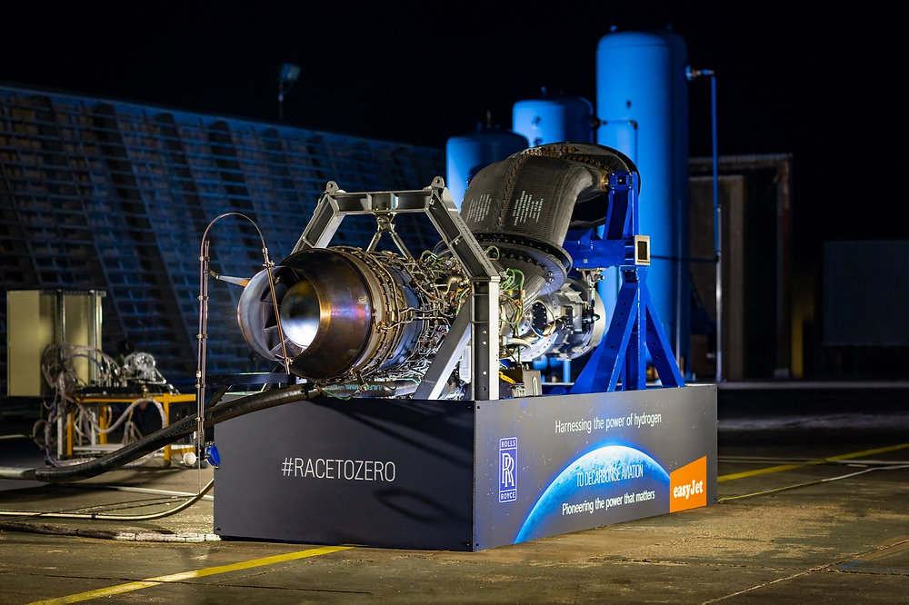 Rolls-Royce and easyJet Successfully Run World’s First Hydrogen Aero Engine