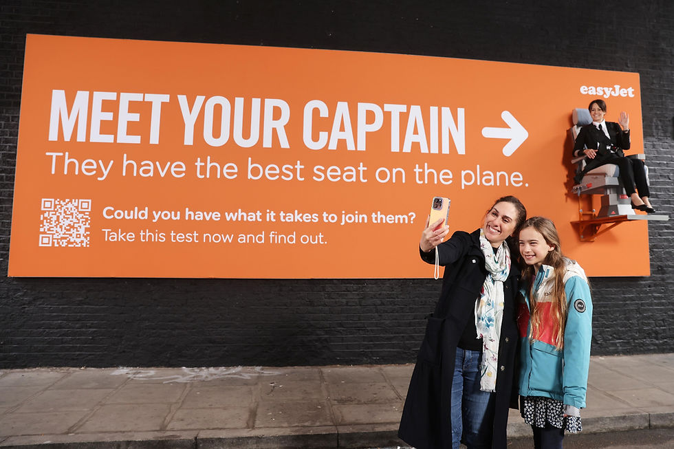 easyJet Steps up Pilot Recruitment With ‘Pilots’ Talking Billboard and ...