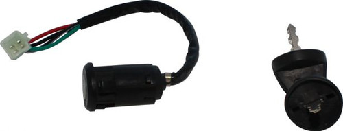 Ignition Key Switch - 4 Pin Male, 4 wire, Plastic | ABIBABA