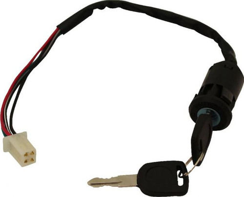 Ignition Key Switch - 4 pin Female, Plastic | ABIBABA Redesign