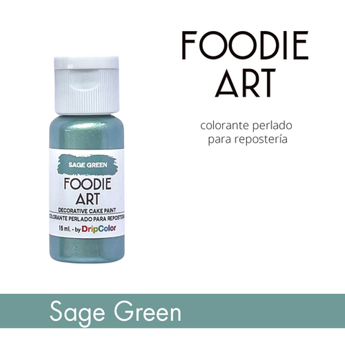 Foodie Art Perlado - Sage Green | Dripcolor