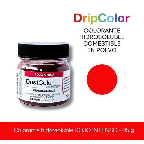 Colorante Hidrosoluble Línea Profesional - Rojo China | Dripcolor