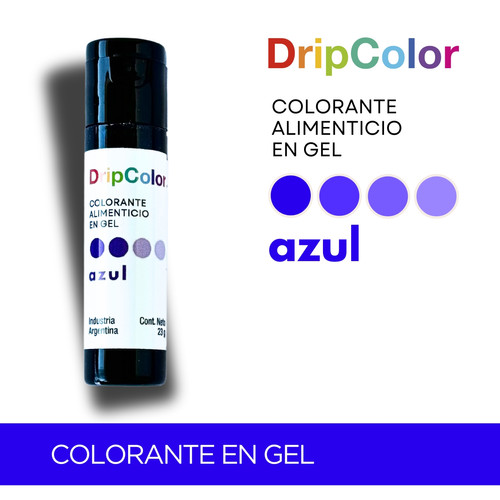 Colorante en Gel Azul | Dripcolor