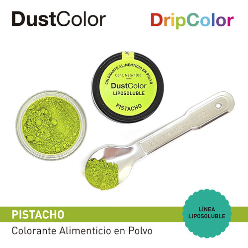 DustColor Liposoluble - Pistacho | Dripcolor