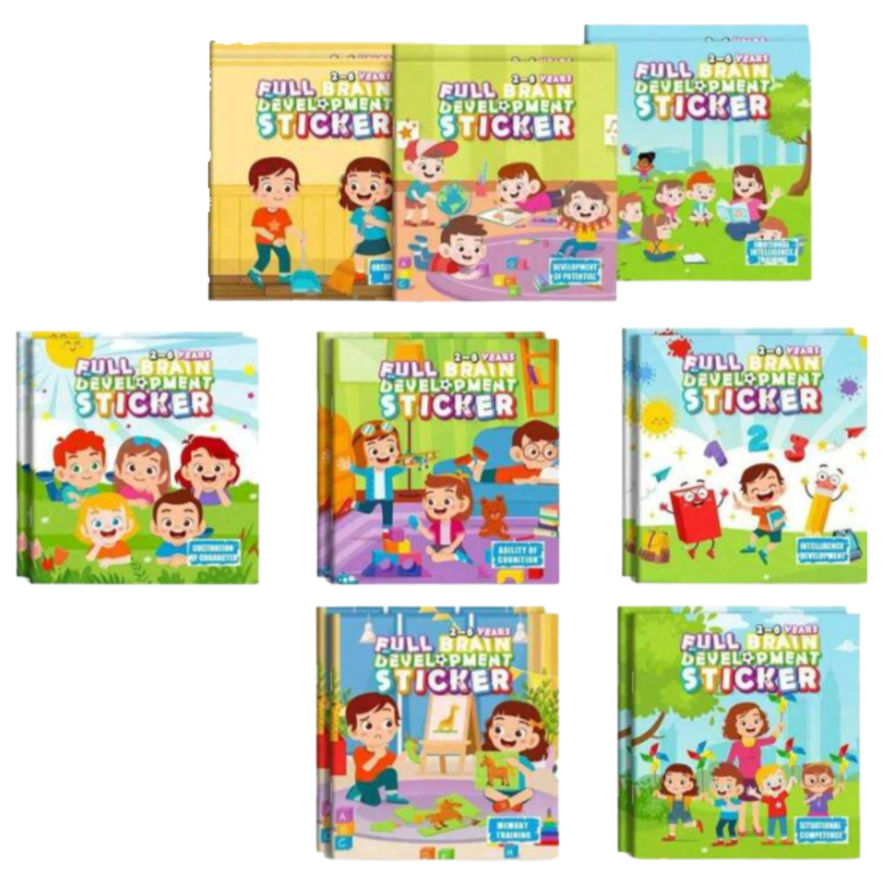 Little Sticker Story Book. Find And Place The Correct Sticker. Approx ...