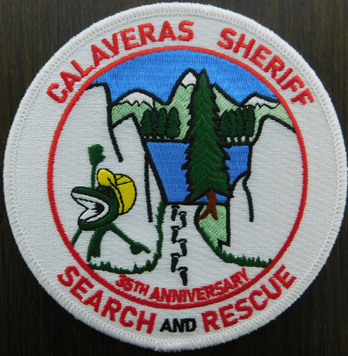 Original Calaveras Sheriff Deputy Patch | Calaverassearchandre