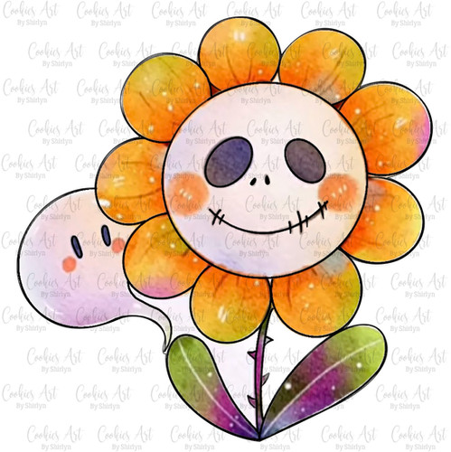 Jack Flower STL File (Digital File) | CookiesArtByShirlyn