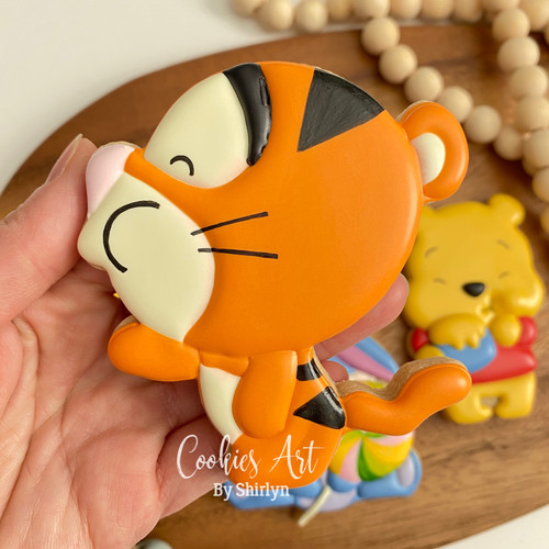 Cute Tigger STL File (Digital File) | CookiesArtByShirlyn