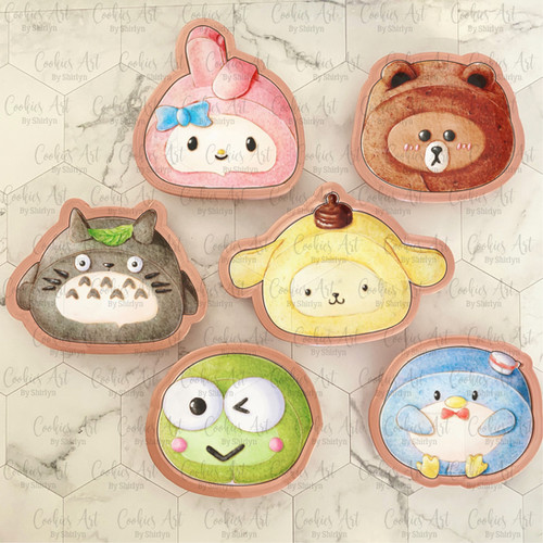Sanrio Swissroll - Cutter | CookiesArtByShirlyn