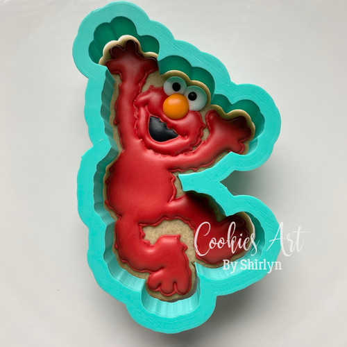 Elmo Full Body STL File | CookiesArtByShirlyn