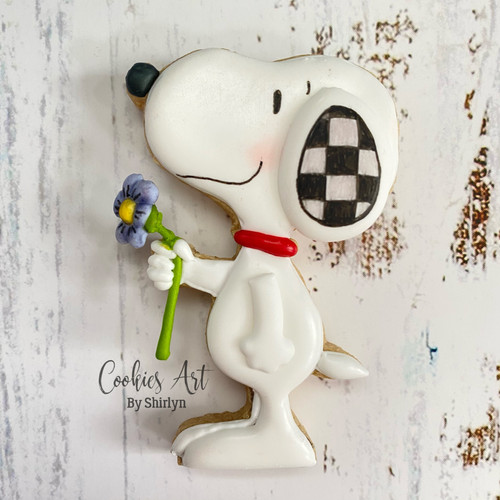3.25" Snoopy STL File (Digital Files) | CookiesArtByShirlyn