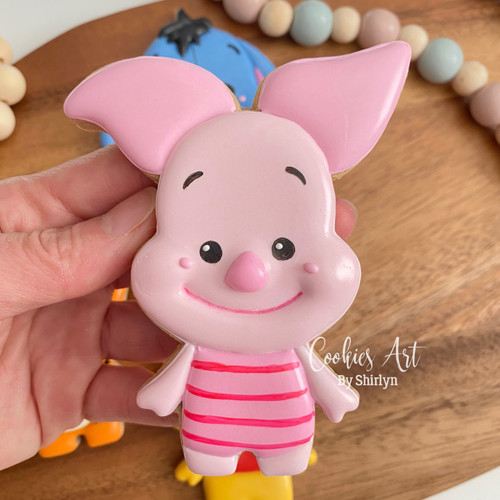 Piglet Figurine STL File (Digital File) | CookiesArtByShirlyn