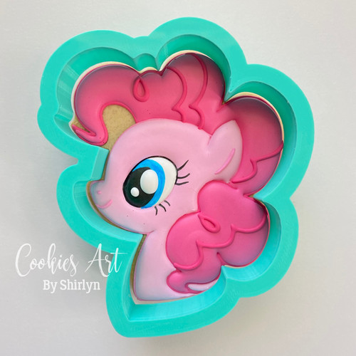 Pinkie Pie Head STL File (Digital File) | CookiesArtByShirlyn