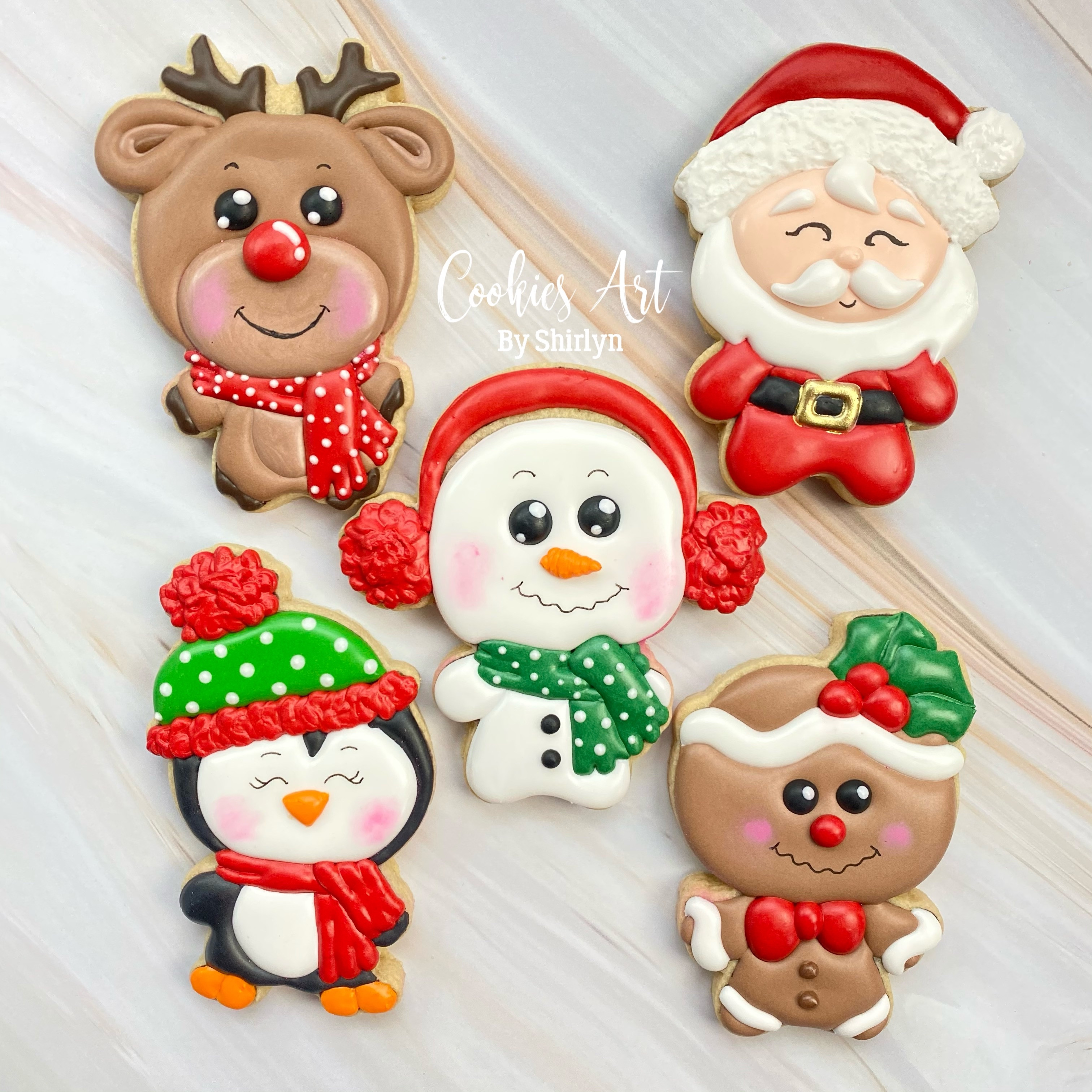 holiday-full-body-set-of-5-stl-file-bundle-5-stl-files