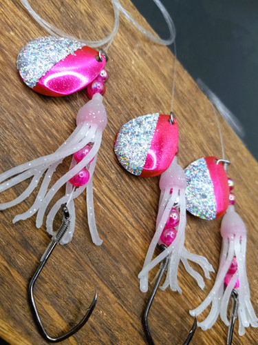 Pink/ White Glow Predator | My Site 1