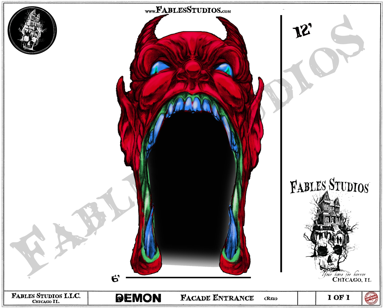 Haunted House Animatroincs | Chicago | Fables Studios | Fog | Props