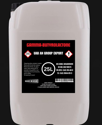25L Gamma-butyrolactone (GBL) For Sale | Uab An Group Export