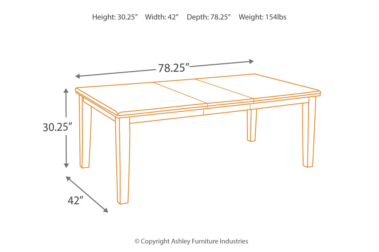Haddigan Extendable Dining Table | Autry's White River