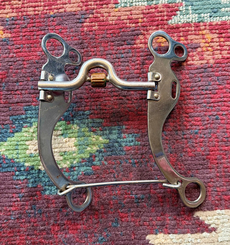 Used Bit with Roller - #479 | Broken Wither Ranch