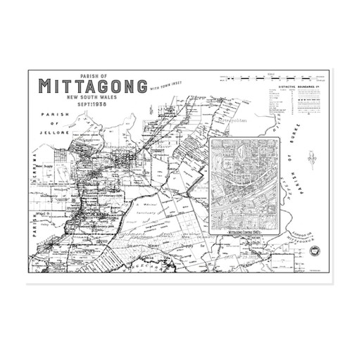 Parish of Mittagong NSW 1938 #08-034 | Tony Sheffield