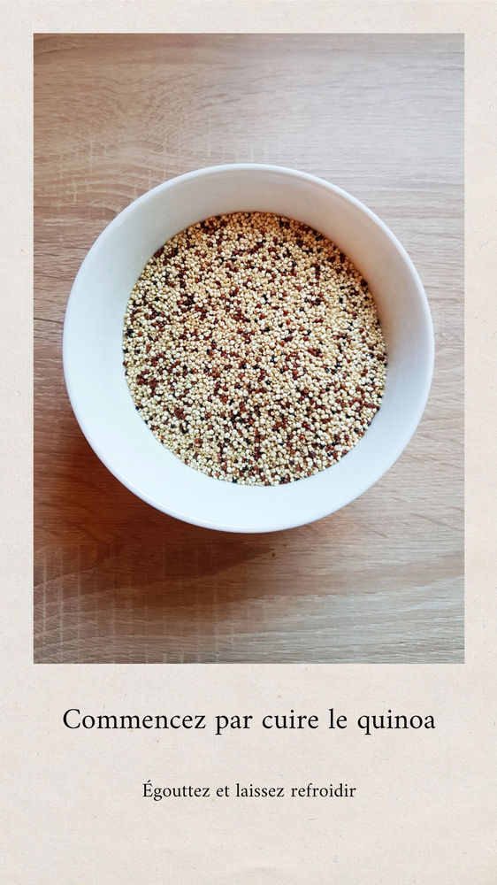 Zoom sur le quinoa: vertus nutritionnelles et recette