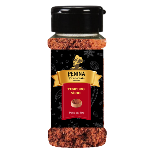 TEMPERO SÍRIO PENINA PREMIUM 40G | Penina Alimentos