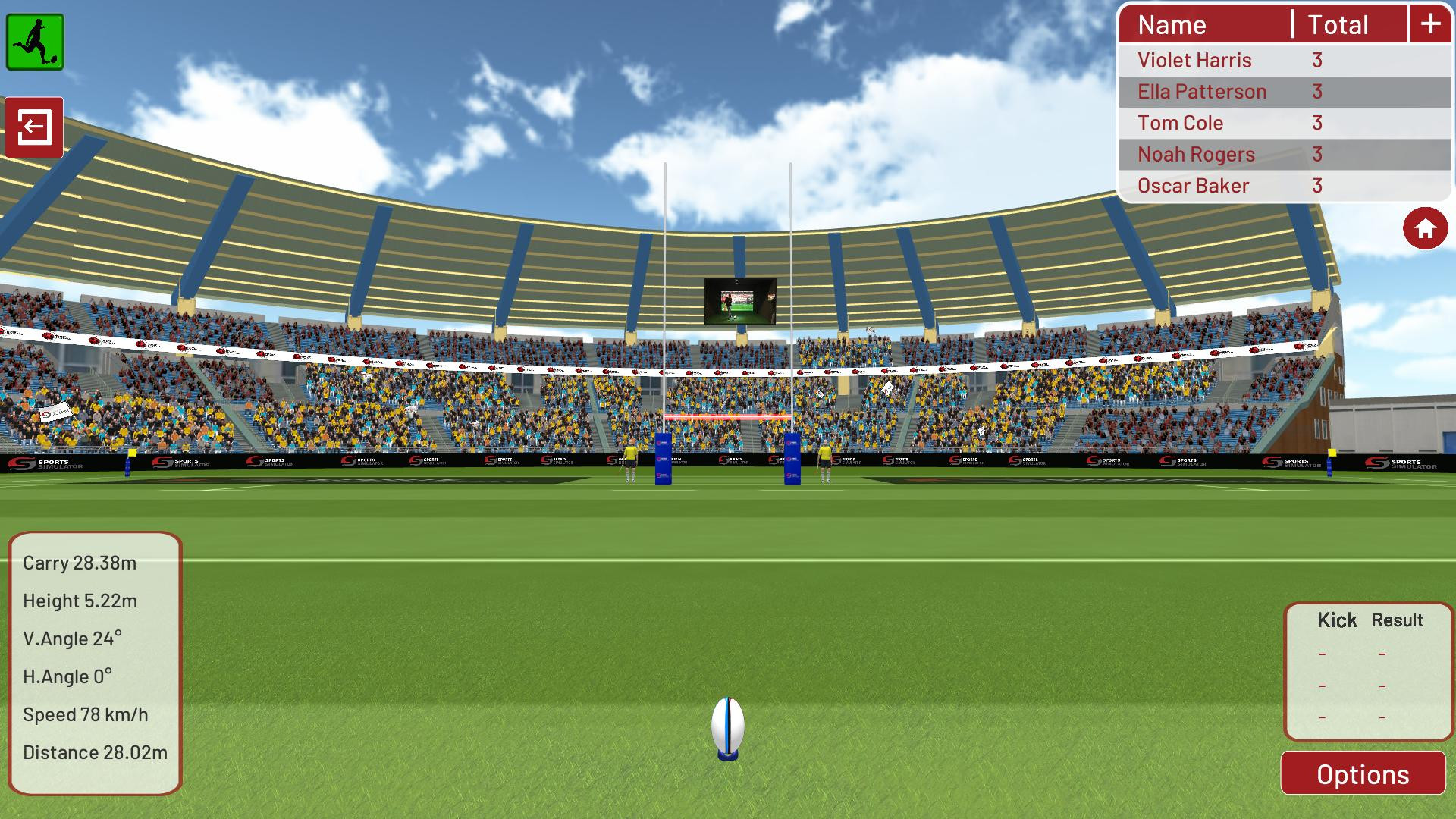 RUGBY UNION SIMULATOR
