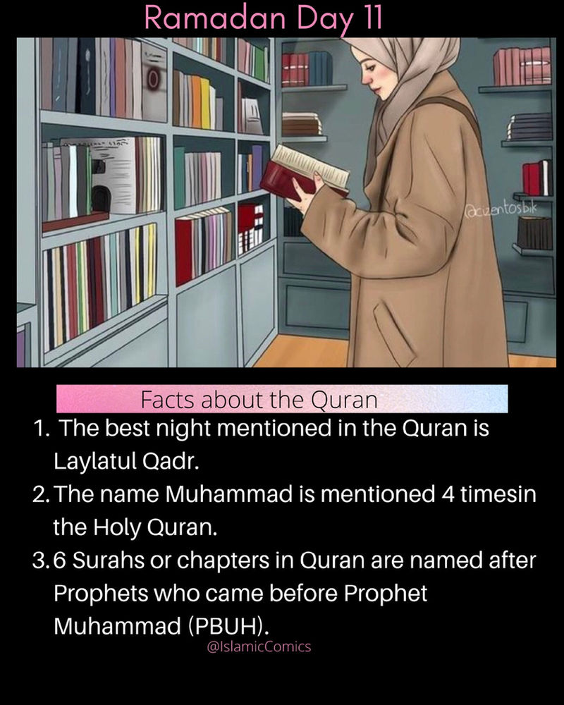 35 facts about the Quran