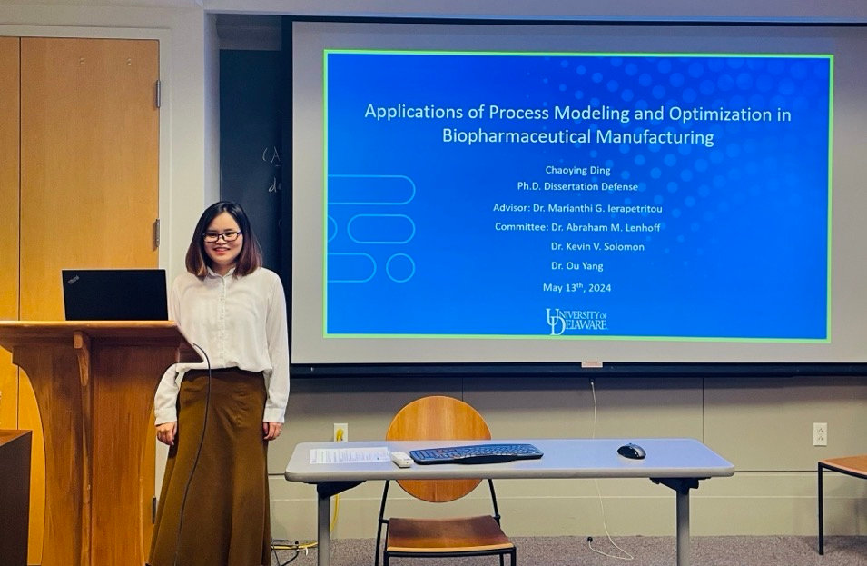 Congratulations to Dr. Ding!