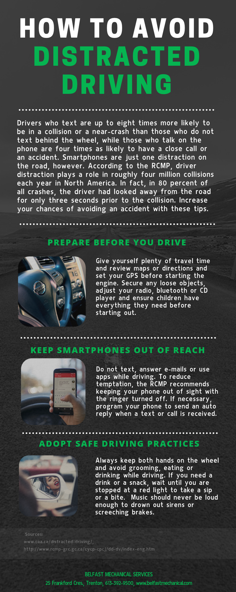 How to Avoid Distracted Driving