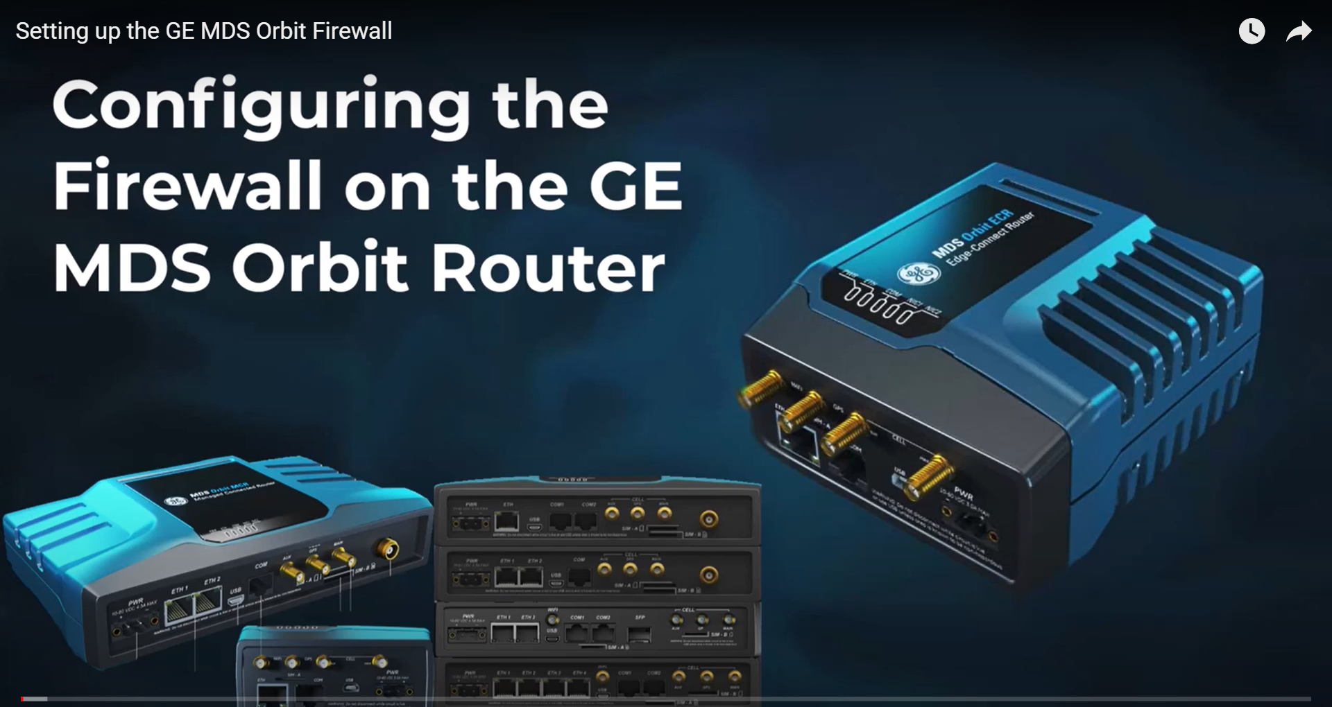 GE MDS Orbit Firewall: Video Blog Tutorial and Example Cli Scripts