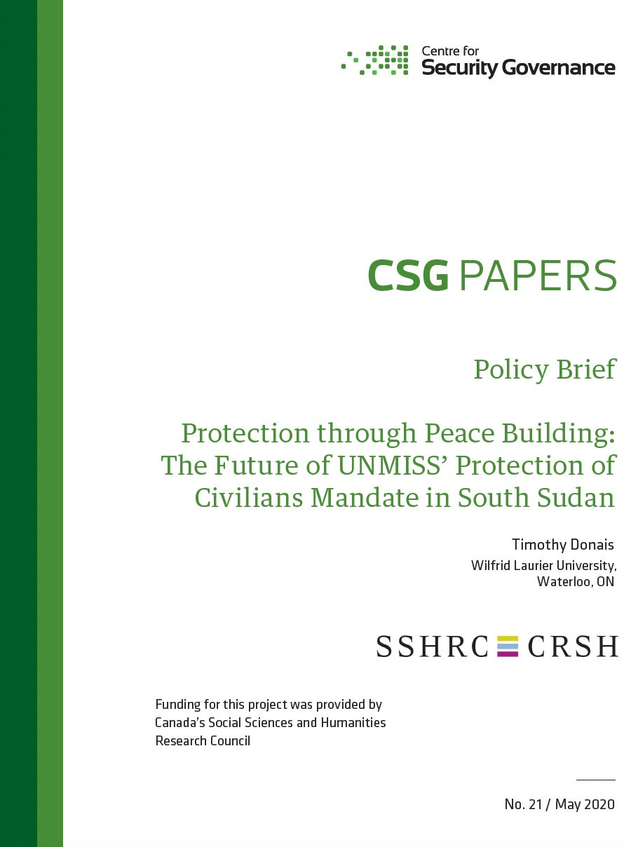 CSG Papers No. 21 (May 2020)