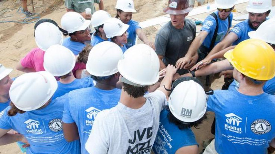 FRIDAY FIVE : FAMILY PROMISE AND HABITAT FOR HUMANITY WORK DAY