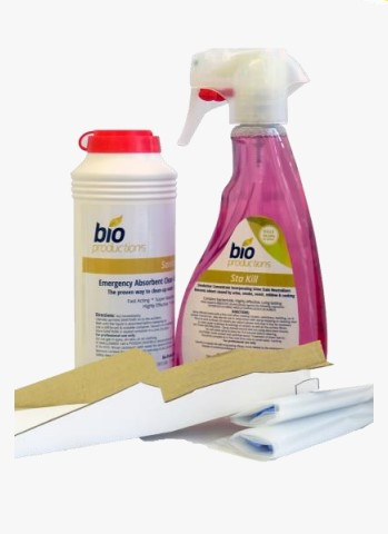 SANITAIRE CLEAN UP KIT (Spill KIT) | AFM Ireland