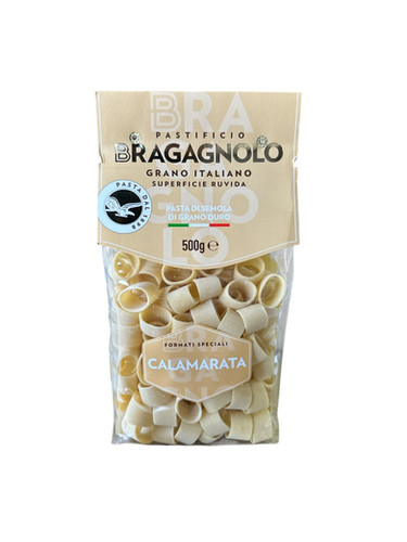 Calamarata Pasta, 100% Italian Wheat by Bragagnolo, 17.6 oz (500 g ...