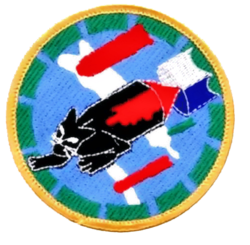 748th Bomb Squadron Leather patch | Mysite