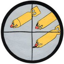 615th Bomb Squadron Leather Patch | Mysite