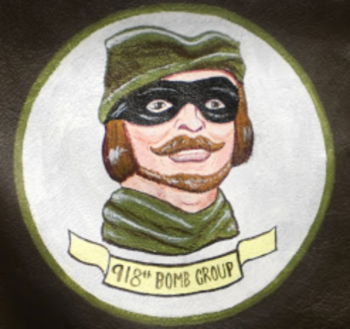 918th Bomb Group "Toby" Leather Patch | Mysite