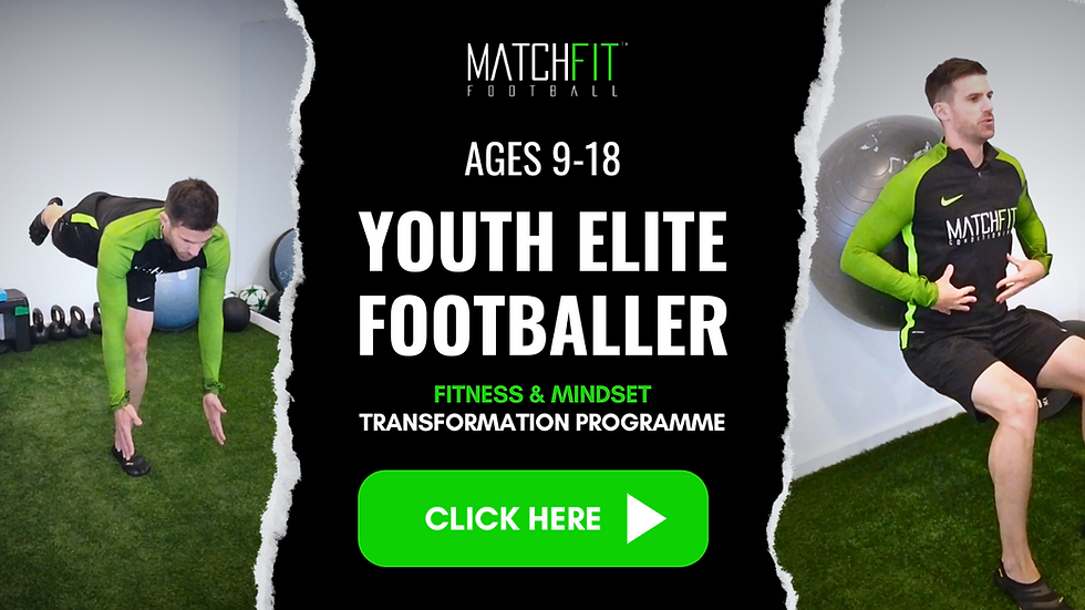 "Why is having a strong core important for footballers?"