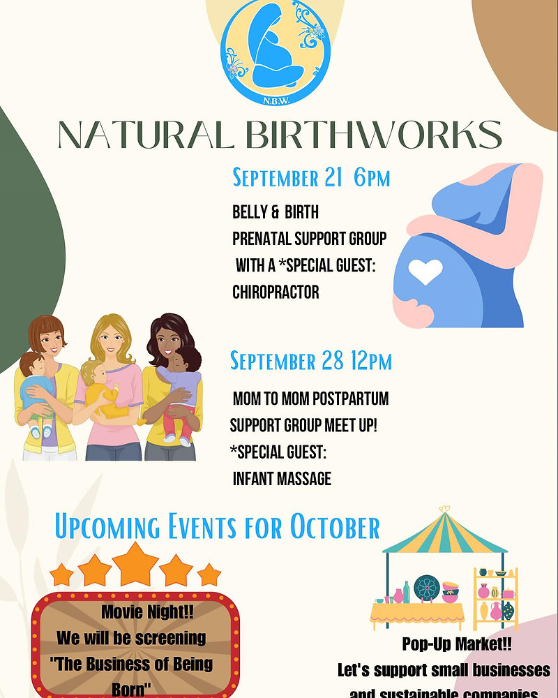 The September Upcoming Events