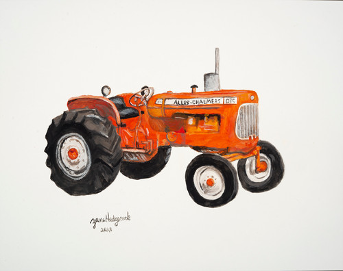 AL D15 Tractor | Zane Hedgecock Art