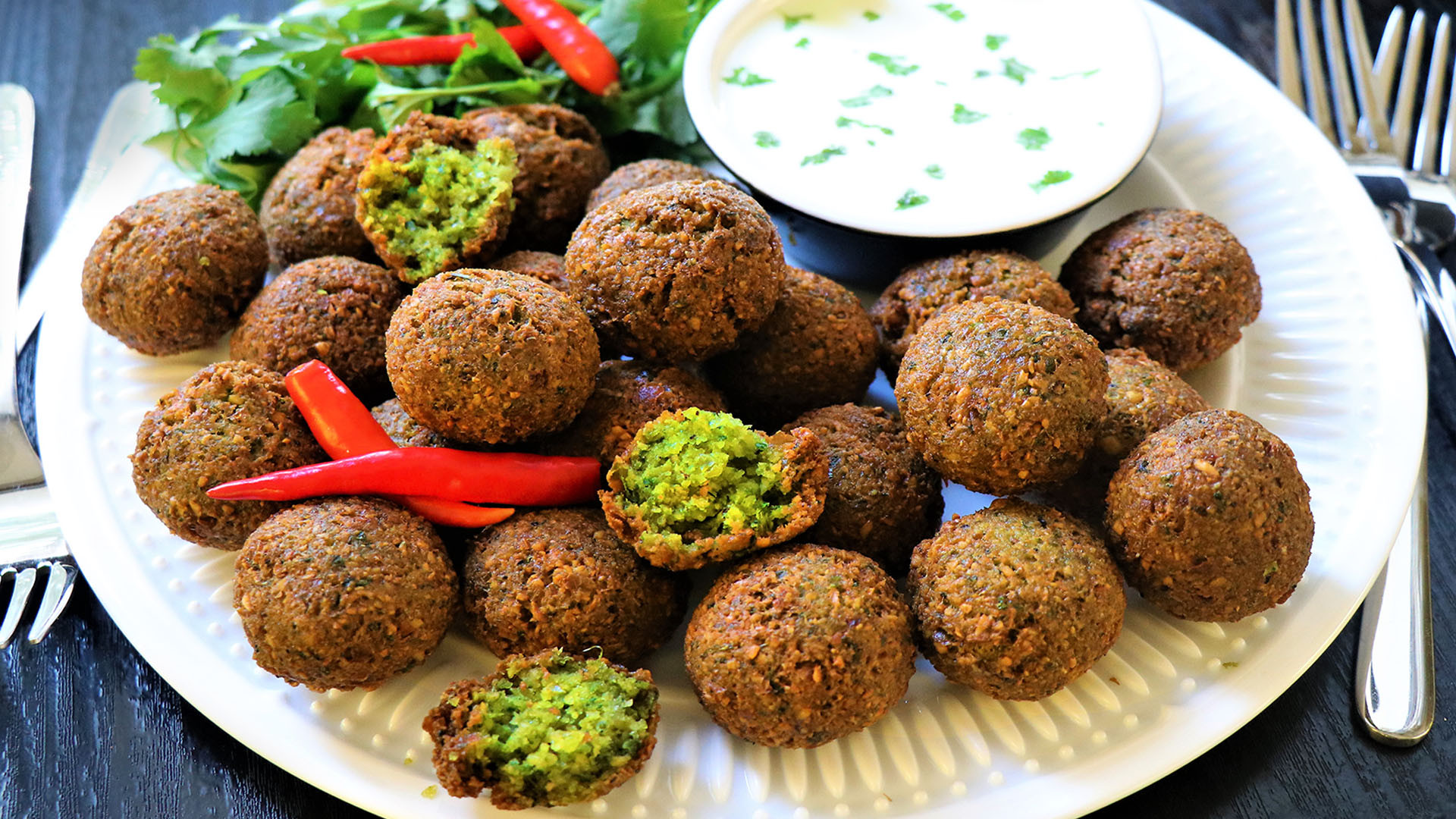 Snacks & Starter Recipes, VEGAN and GLUTEN-FREE Falafel Snack | Easy ...