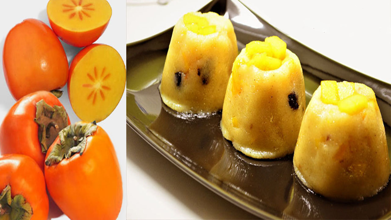 Sweets, Kaki Fruit Kesari Bath Recipe | Rava Kesari Bath With Kaki ...