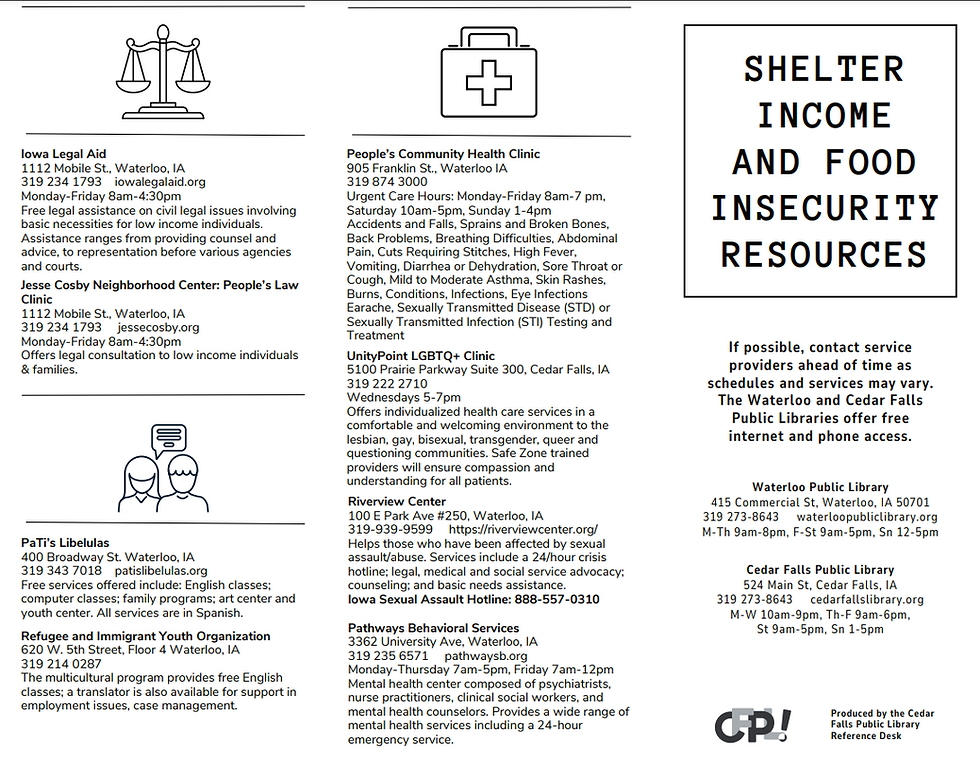 Community Resources | St. Luke's Episcopal