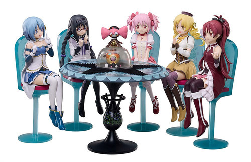 Puella Magi Madoka Magica The Movie: Rebellion PVC Statue Tea Party ...